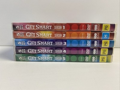 Get Smart The Complete Series 1-5 DVD Seasons 1 2 3 4 5 Region 4 VGC ...