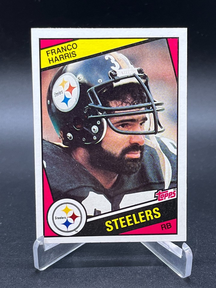1984 Topps Football card # 165 Franco Harris NM/MT | eBay UK