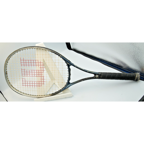 Wilson Titanium Tennis Racket – Stronger & Lighter – Used Condition | eBay
