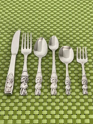 Oneida Community PETER RABBIT Stainless Glossy Flatware SMART CHOICE ...