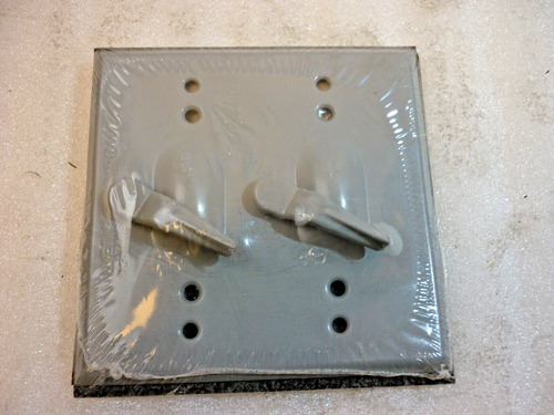 Mulberry 2 Gang Toggle Switch Cover, pn 30496 | eBay