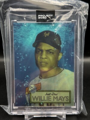Topps Project 2020 Baseball Card #128 Willie Mays by Don C /7195 | eBay