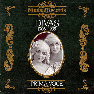 Prima Voce: Divas, 1906-1935 by Various Artists (CD, 1989) for sale ...
