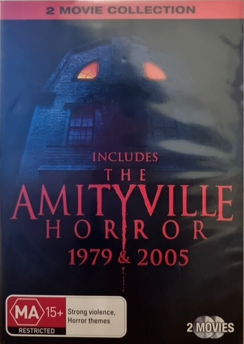 THE AMITYVILLE HORROR 1979 & 2005 DVD 2 Movie Collection Region 4 PAL ...