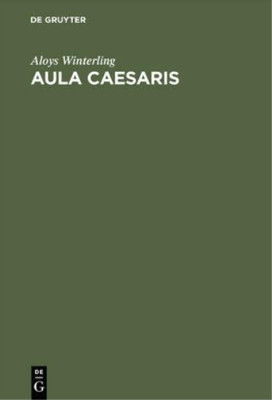 Aloys Winterling Aula Caesaris (Relié) | eBay