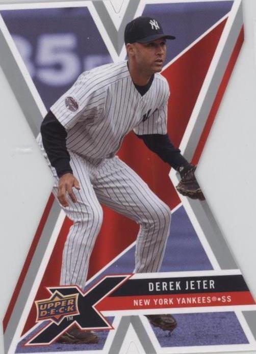 2008 Upper Deck X - Derek Jeter #70 Die-Cut for sale online | eBay