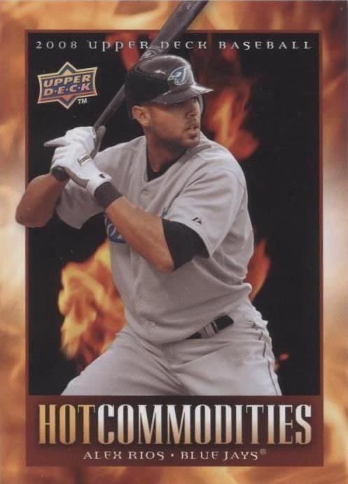 2008 Upper Deck - Hot Commodities Alex Rios #HC8 for sale online | eBay