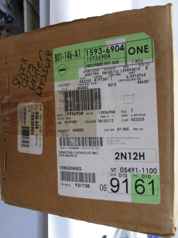 ACDelco GM Original Equipment 506-639 15936904 | eBay