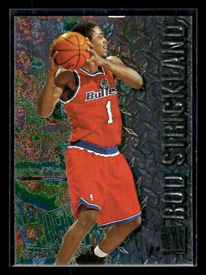 1996 Fleer Metal #223 Rod Strickland Washington Bullets Mint+ | eBay