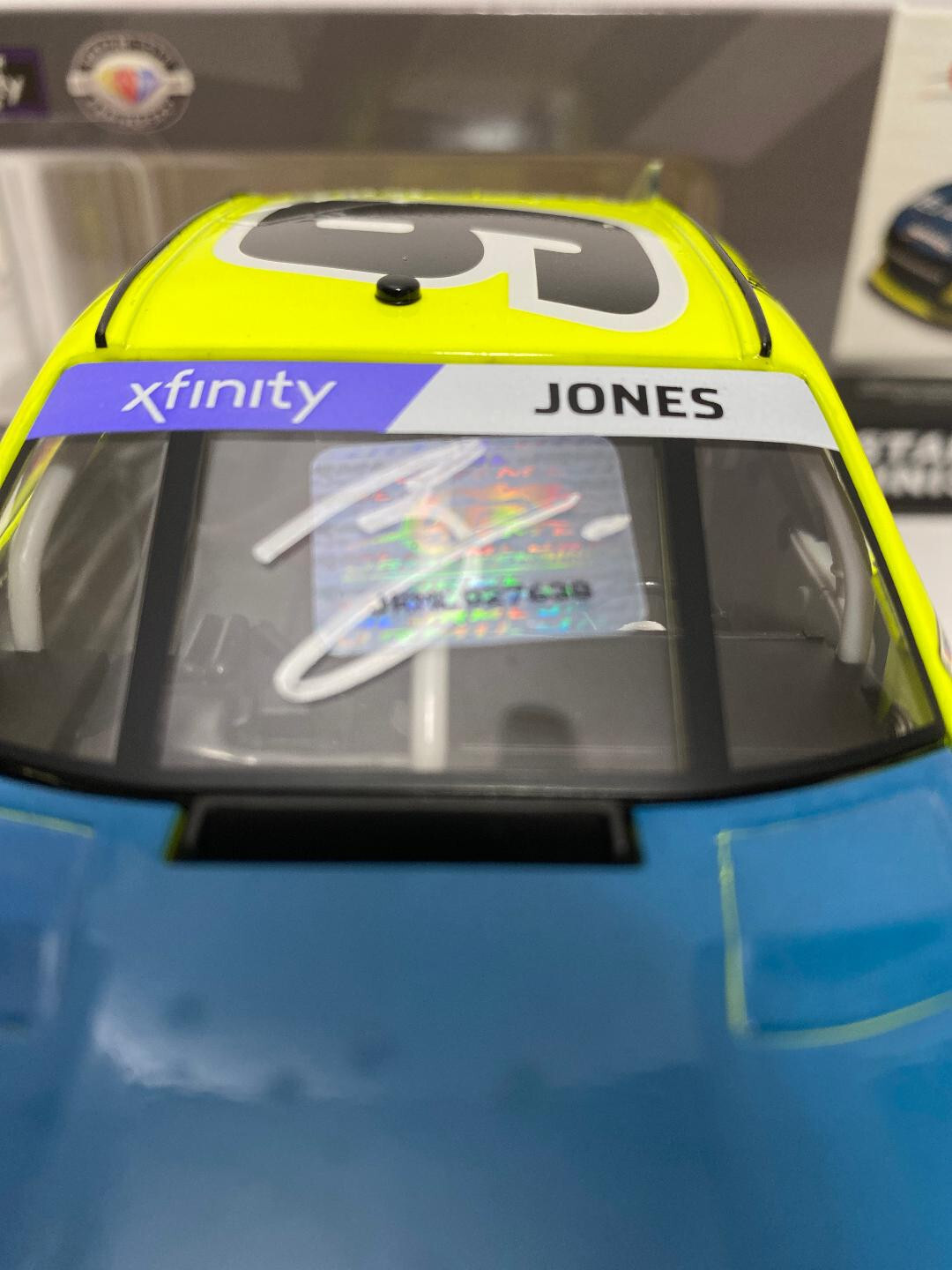 SIGNED NASCAR 2023 BRANDON JONES #9 MENARDS XFINITY 1/24 CAR ...