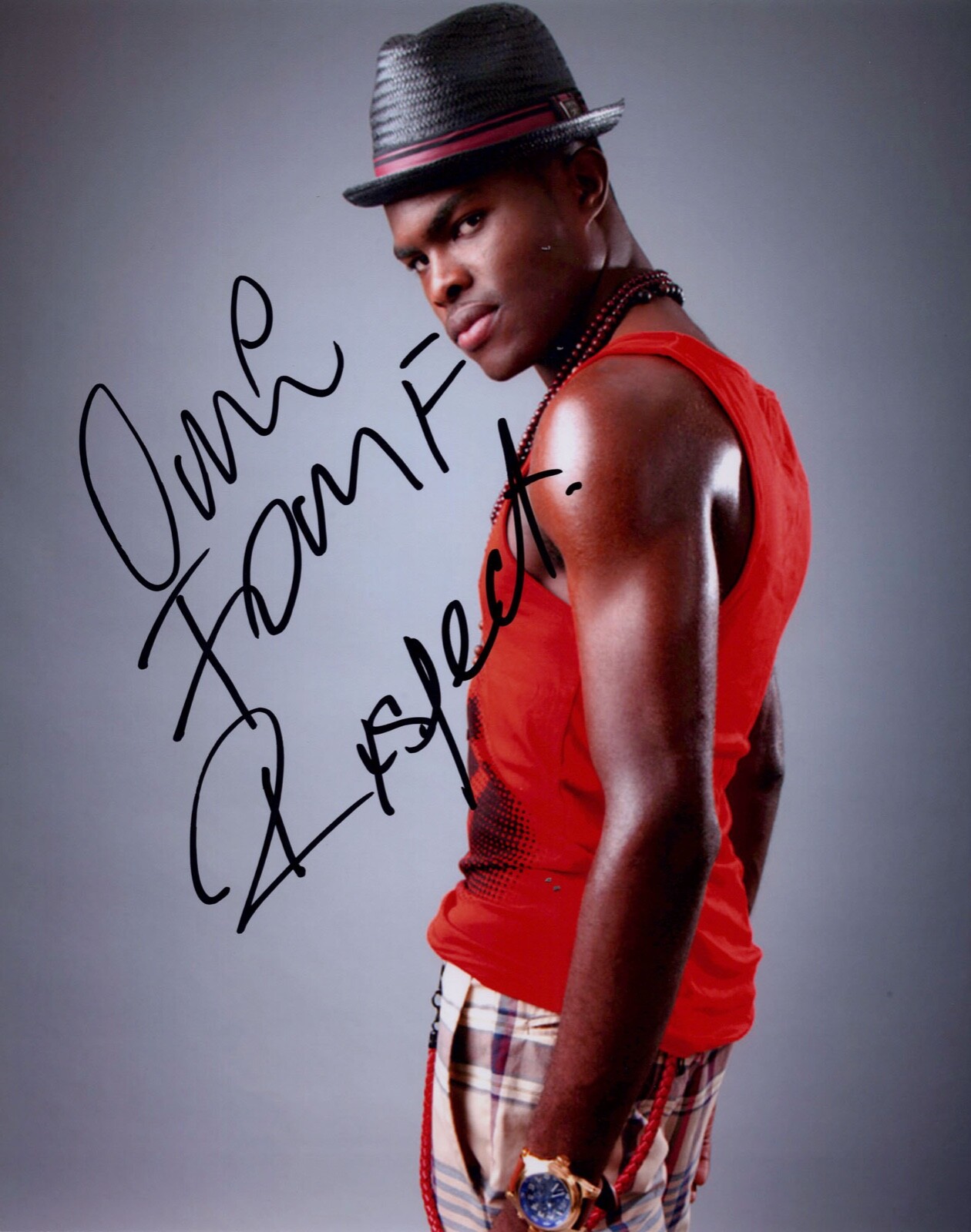 Singer OMI signed Autographed 8X10 PHOTO b PROOF - OMAR PASLEY ...