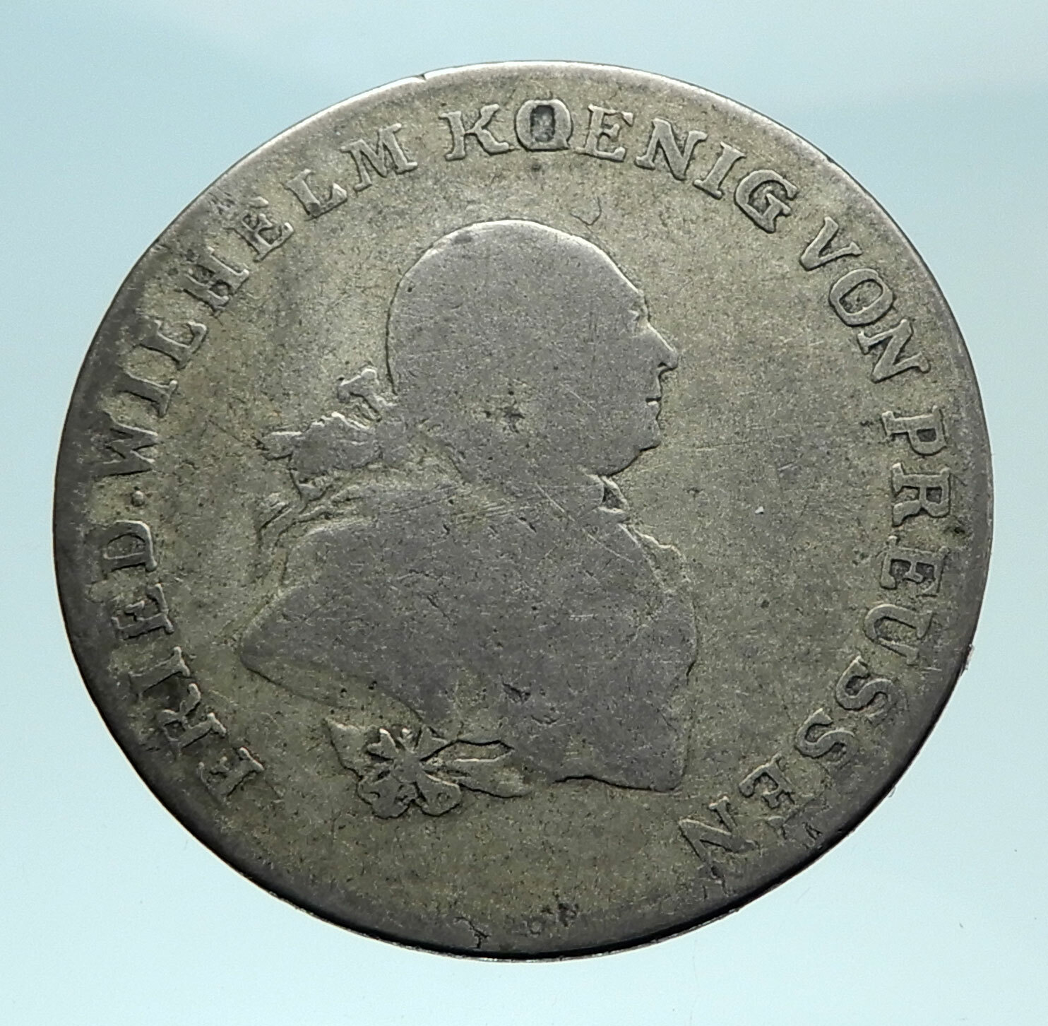 1788 PRUSSIA KINGDOM Germany FRIEDERICH II Silver 1/3 Thaler German ...
