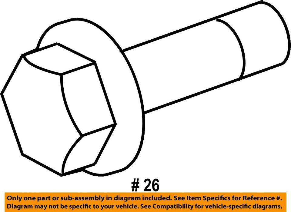 MITSUBISHI OEM 10-15 Lancer-Fender Liner Bolt MS100242 | eBay