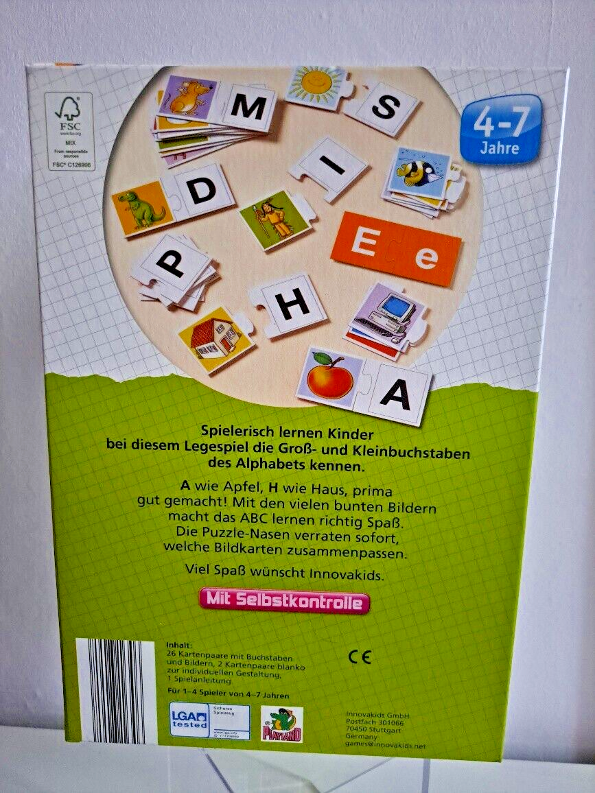 Playland Spielend lernen * LERNSPIEL * Erstes Zählen & Das ABC * 3 - 7 ...