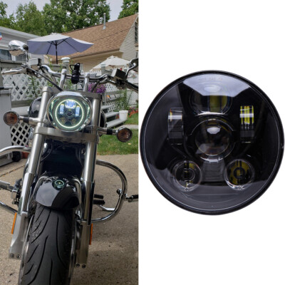 5-3/4" 5.75" LED Headlight For Honda Shadow VT 600 700 750 1100 VTX ...