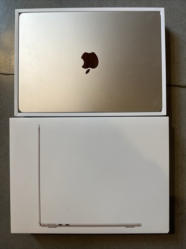 Apple MacBook Air 13.6" (512GB SSD, M2, 16GB) Laptop - Starlight ...