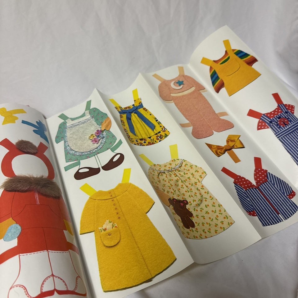Vintage Paper Doll Lot: Betsy Paper Rag Doll 1979, Mini Moppets Paper ...