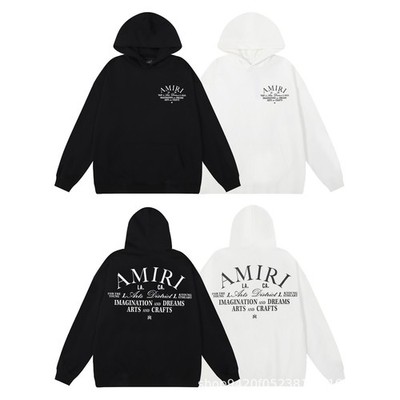 AMIRIS new letter logo print hooded sweater | eBay