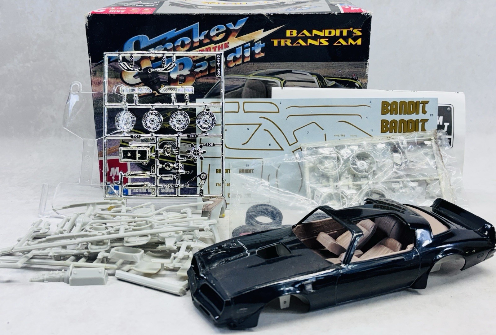 AMT Ertl Smokey And The Bandit Bandits Trans Am 1:25 Model Kit 2001 ...