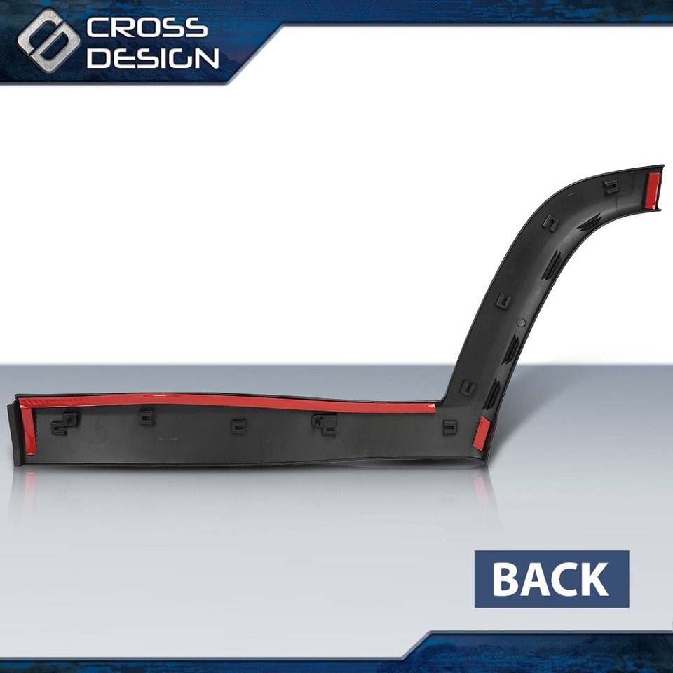 Fit For 2017-2021 Jeep Compass Rear Door Molding 2Pcs Left&Right Side ...