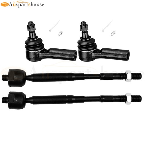 Suspension 4x Front Outer and Inner Tie Rod End For 06-10 Dodge Ram ...