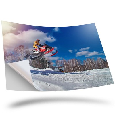 1 x Vinyl Sticker A1 - Snowmobile Stunt Skidoo Mountains #15961 | eBay UK