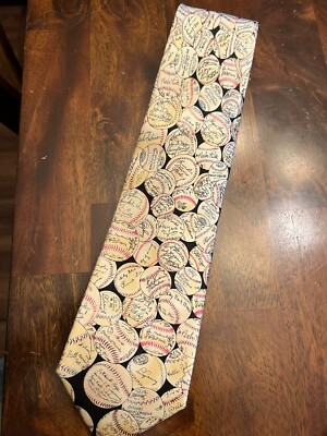 Signed Baseball Tie | eBay