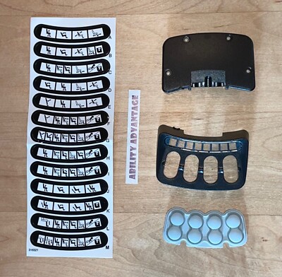 NEW: Permobil Rnet ICS Switch Box PUSH BUTTONS, TOP & BOTTOM COVERS ...