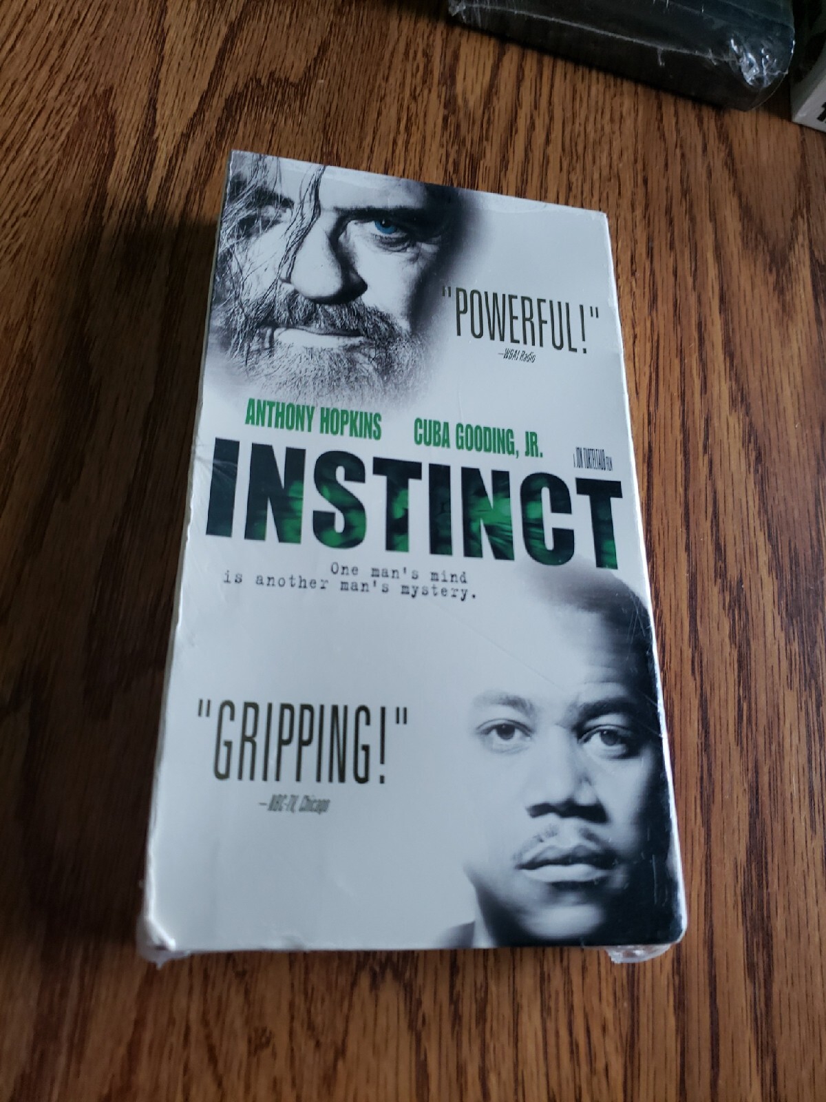 Instinct (VHS, 1999) Starring Anthony Hopkins and Cuba Gooding Jr New ...