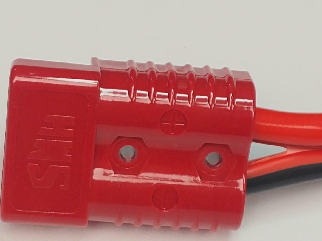 Winch Quick Dis-Connect Tow Haul Dump Cable Wire 4ft Red 2Ga High Amp ...