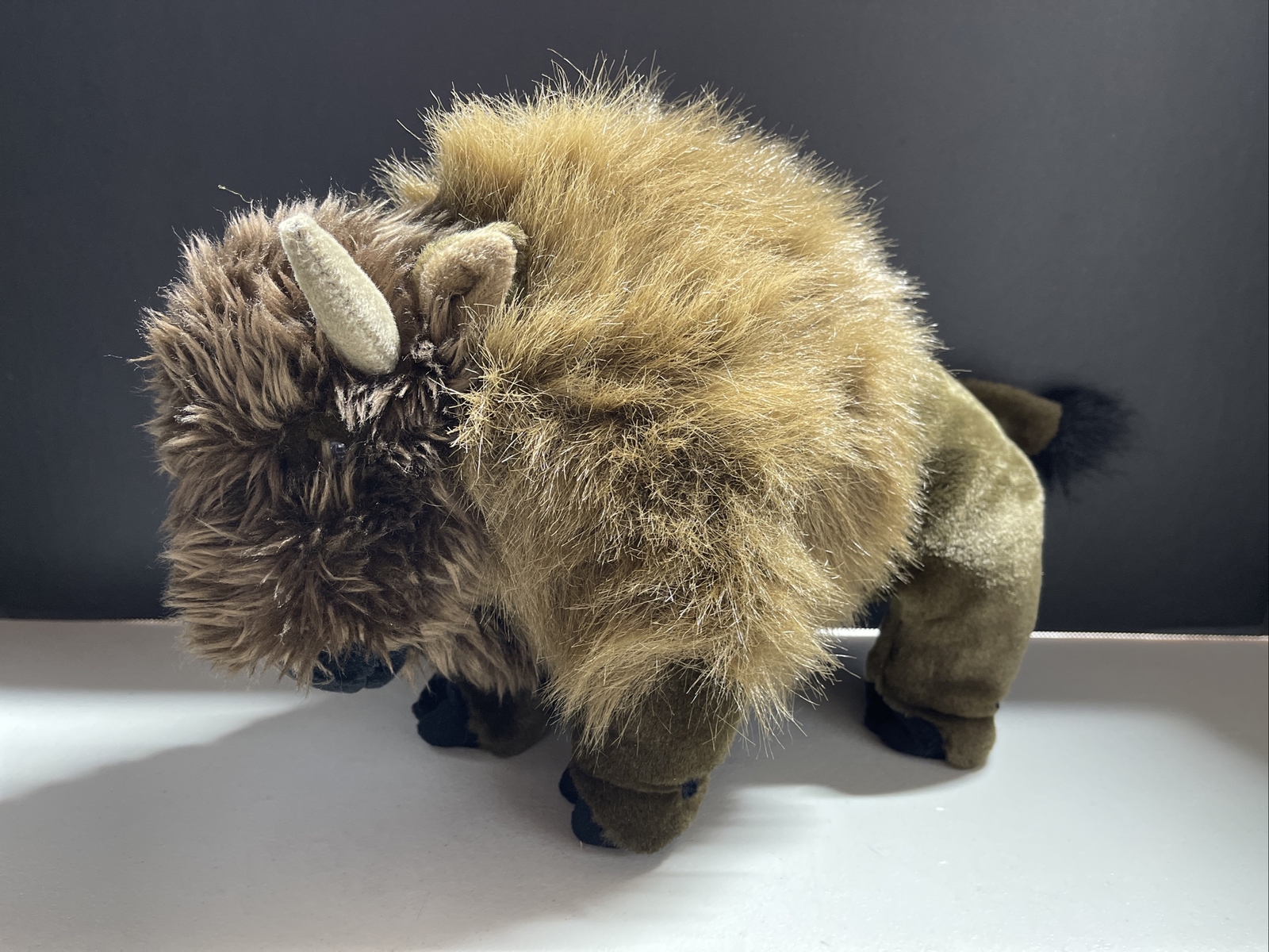Wild Republic 12” Bison Buffalo K&M International Stuffed Plush Animal ...