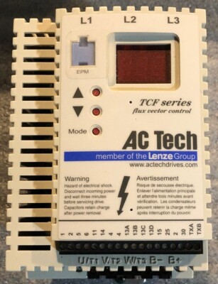 AC TECH TCF Series Variable Speed AC Motor Drive Controller Model ...