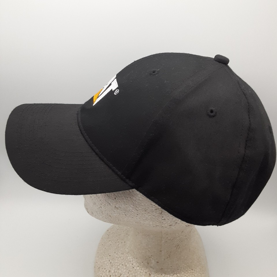 Caterpillar CAT Hat Official Advertising Cap Black Strap Back White ...