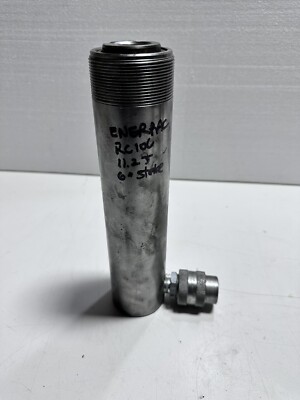 Enerpac RC106 Single-Acting Hydraulic Cylinder with 10 Ton Capacity #30 ...