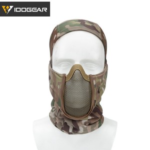 IDOGEAR Tactical Balaclava Mask MESH Airsoft Mask Full Face Airsoft ...