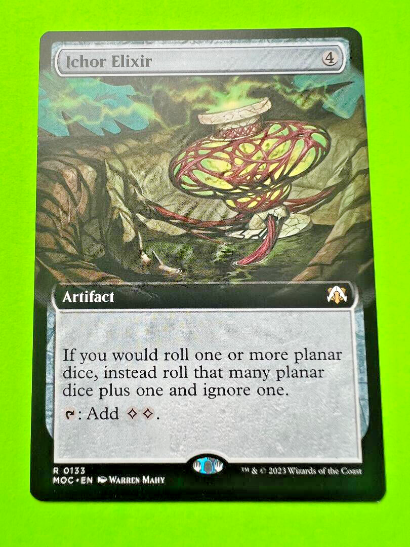 MTG March of the Machine ( Ichor Elixir ) Rare Extended Art | eBay