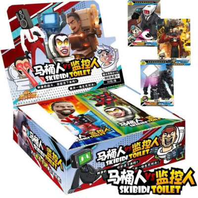 Skibidi Toilet Booster Box Trading Card Game New Sealed 1 Box 32 Pack ...