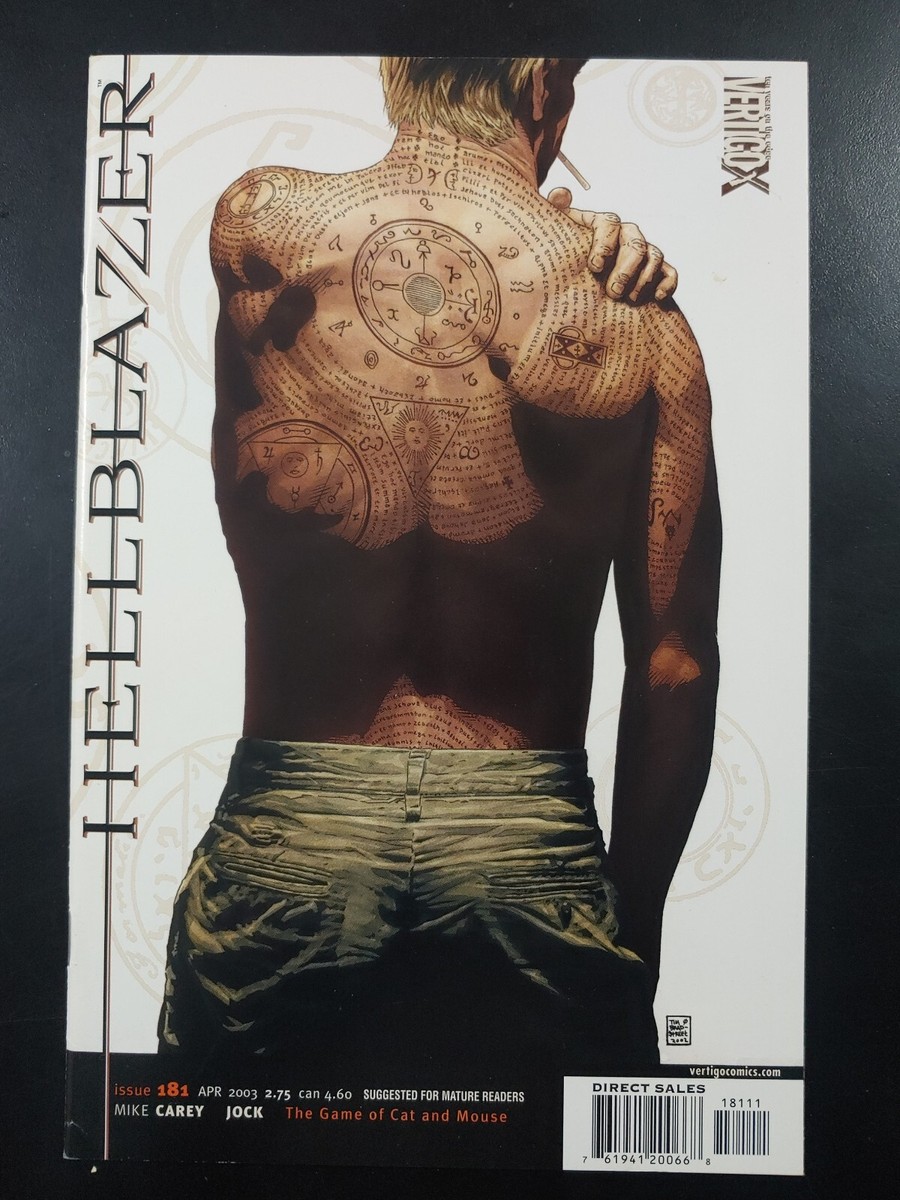 John Constantine Tattoos Arrow Producer Says Constantine's Tattoo Will