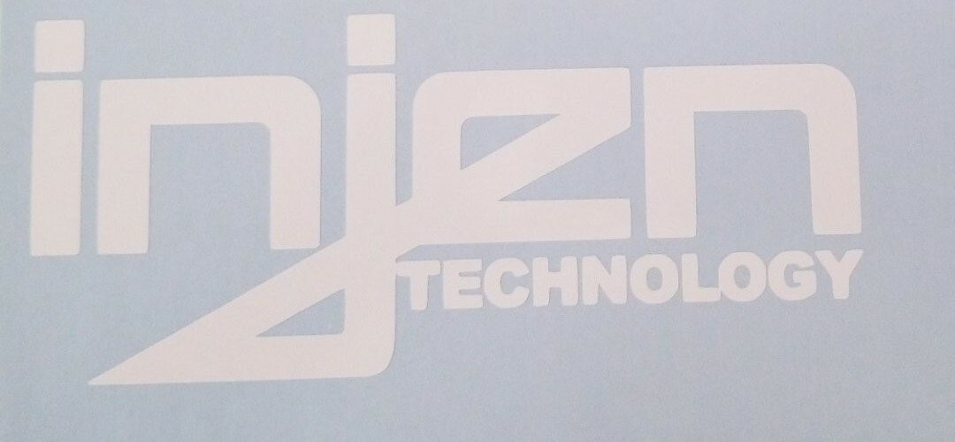 INJEN TECHNOLOGY vinyl decal sticker car graphic turbo bike truck vinyl ...
