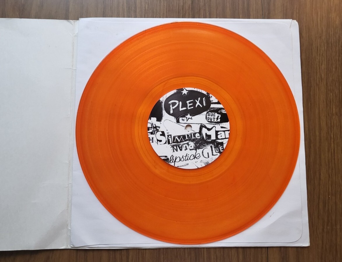 Plexi Self- Titled 10" Vinyl Album Limited Edition Orange (Bug Out ...
