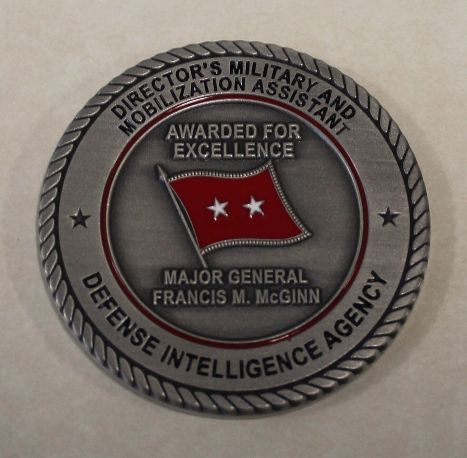MGen McGinn Defense Intelligence Agency DIA Military Integration ...