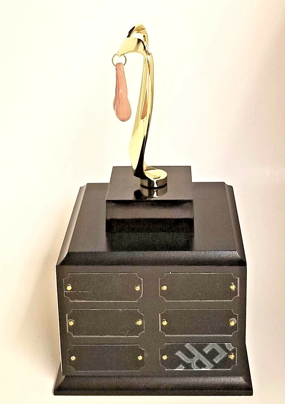 FANTASY FOOTBALL LAST PLACE SACKO TROPHY on BASE 12 Year - FREE ...