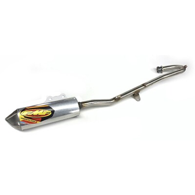 FMF PowerCore4 Spark Arrestor Full Exhaust Pipe Honda CRF80 CRF100 XR80 ...
