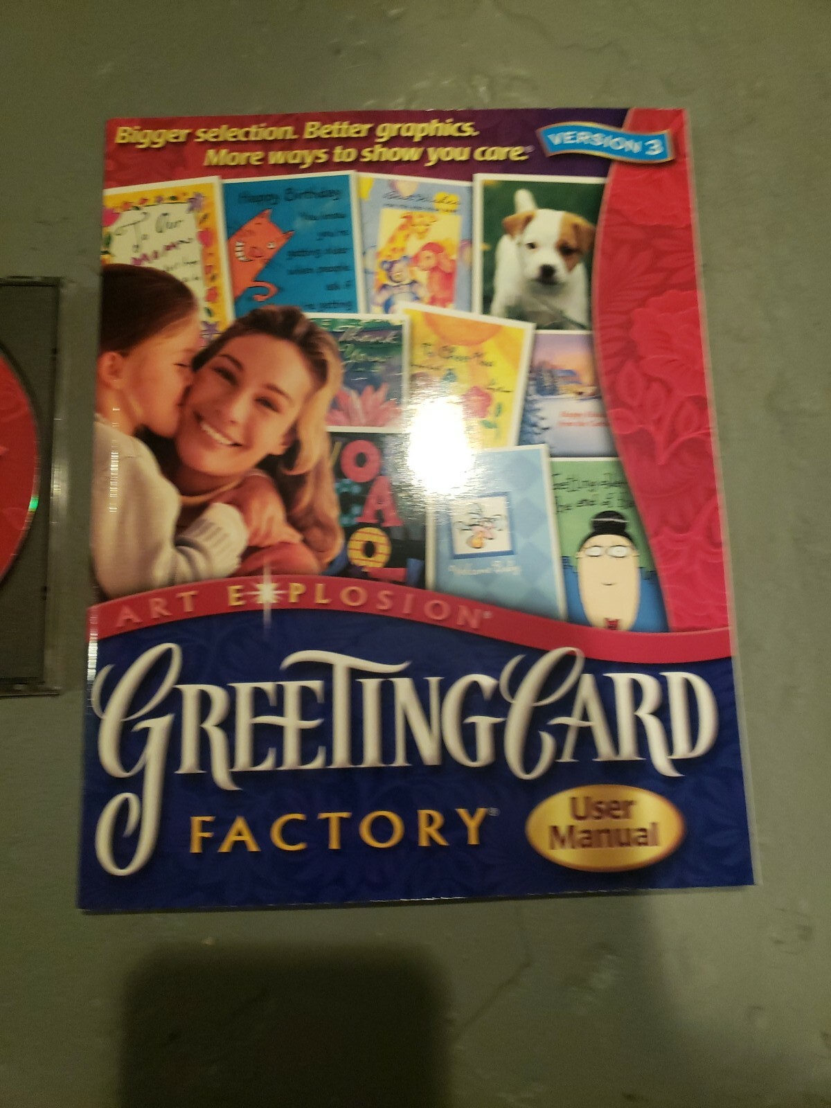 Art Explosion Greeting Card Factory Deluxe Version 4 CD ROM WIN 98/ME ...