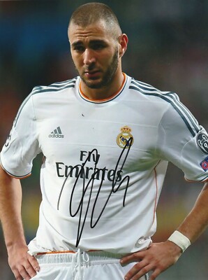 karim benzema signed Autographed | eBay