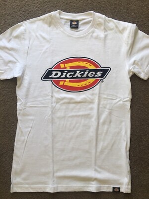 Dickies White Mens T Shirt Size S | eBay Australia