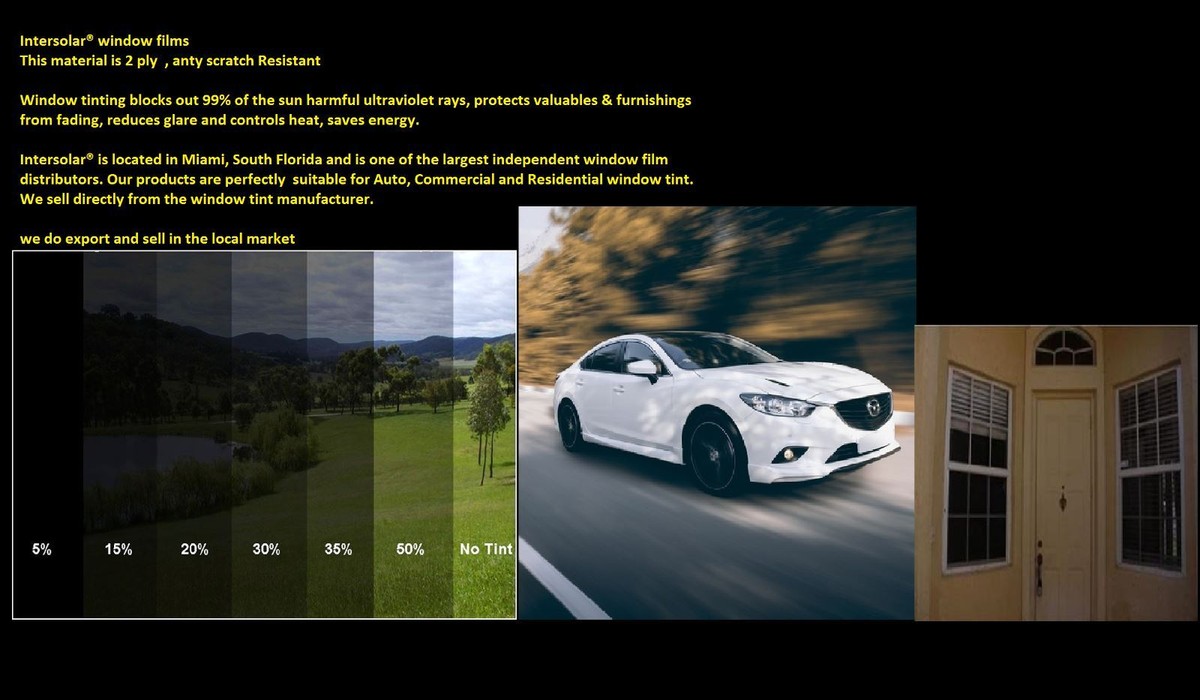 Large Windows Tinting Film
