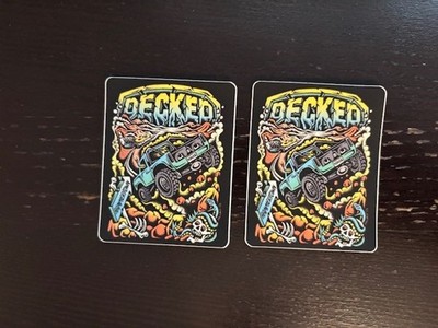 DECKED Truck Bed Storage System 2pc Sticker Set 2"x3" | eBay