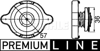 Mahle Premium Line Radiator cap OEM Quality [CRB10000P] US | eBay