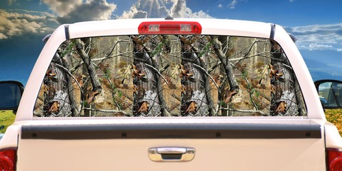 CAMO CAMOUFLAGE Rear Window Graphic Decal Sticker For Car Truck ...